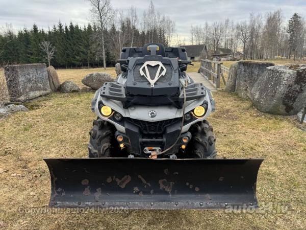 Grey Can-Am Outlander 2016 in Rakvere, with an engine capacity of 0.57 L and mileage of 3 thousand km for 6999 €, photo 2 on AUTOMOTO.COM.LV