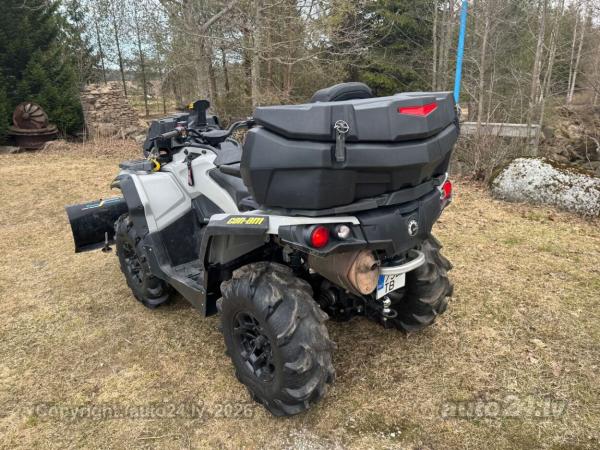 Grey Can-Am Outlander 2016 in Rakvere, with an engine capacity of 0.57 L and mileage of 3 thousand km for 6999 €, photo 4 on AUTOMOTO.COM.LV