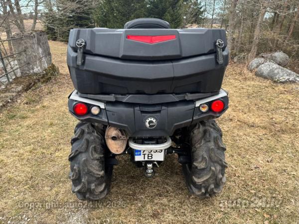 Grey Can-Am Outlander 2016 in Rakvere, with an engine capacity of 0.57 L and mileage of 3 thousand km for 6999 €, photo 5 on AUTOMOTO.COM.LV