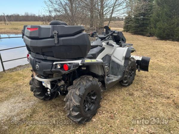 Grey Can-Am Outlander 2016 in Rakvere, with an engine capacity of 0.57 L and mileage of 3 thousand km for 6999 €, photo 7 on AUTOMOTO.COM.LV