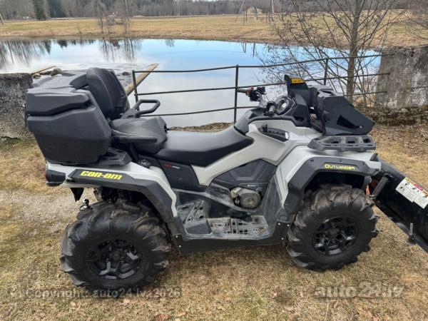 Grey Can-Am Outlander 2016 in Rakvere, with an engine capacity of 0.57 L and mileage of 3 thousand km for 6999 €, photo 8 on AUTOMOTO.COM.LV