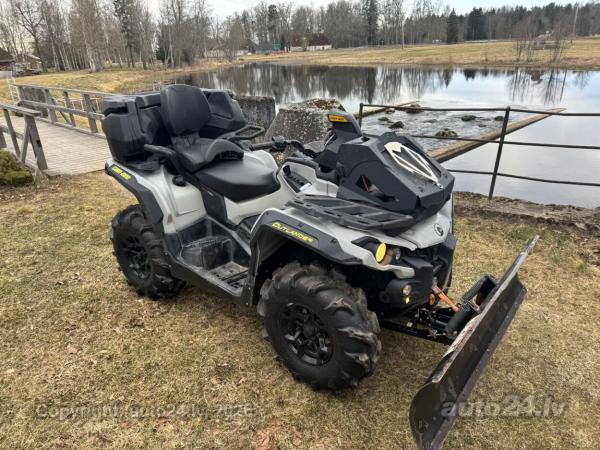 Grey Can-Am Outlander 2016 in Rakvere, with an engine capacity of 0.57 L and mileage of 3 thousand km for 6999 €, photo 9 on AUTOMOTO.COM.LV