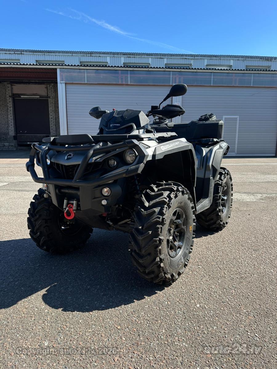 Pelēks Can-Am Outlander 2018 Tallina, ar dzinēja tilpumu 0.65 L un nobraukumu 1 tūkst. km par 8200 €, foto 1 vietnē AUTOMOTO.COM.LV