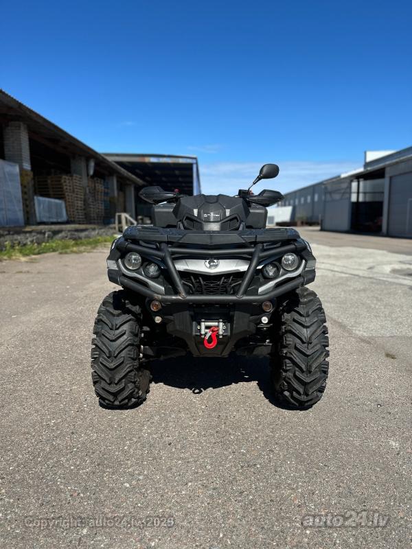 Grey Can-Am Outlander 2018 in Tallinn, with an engine capacity of 0.65 L and mileage of 1 thousand km for 8200 €, photo 2 on AUTOMOTO.COM.LV