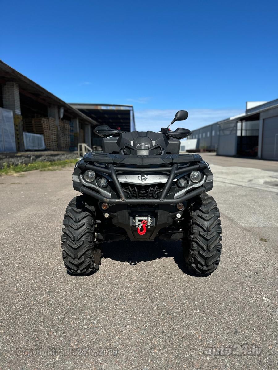 Pelēks Can-Am Outlander 2018 Tallina, ar dzinēja tilpumu 0.65 L un nobraukumu 1 tūkst. km par 8200 €, foto 3 vietnē AUTOMOTO.COM.LV
