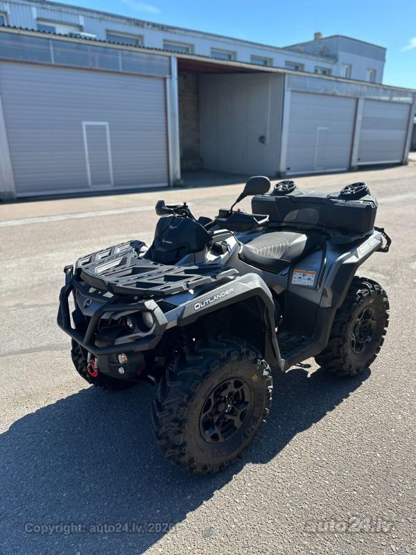 Grey Can-Am Outlander 2018 in Tallinn, with an engine capacity of 0.65 L and mileage of 1 thousand km for 8200 €, photo 3 on AUTOMOTO.COM.LV