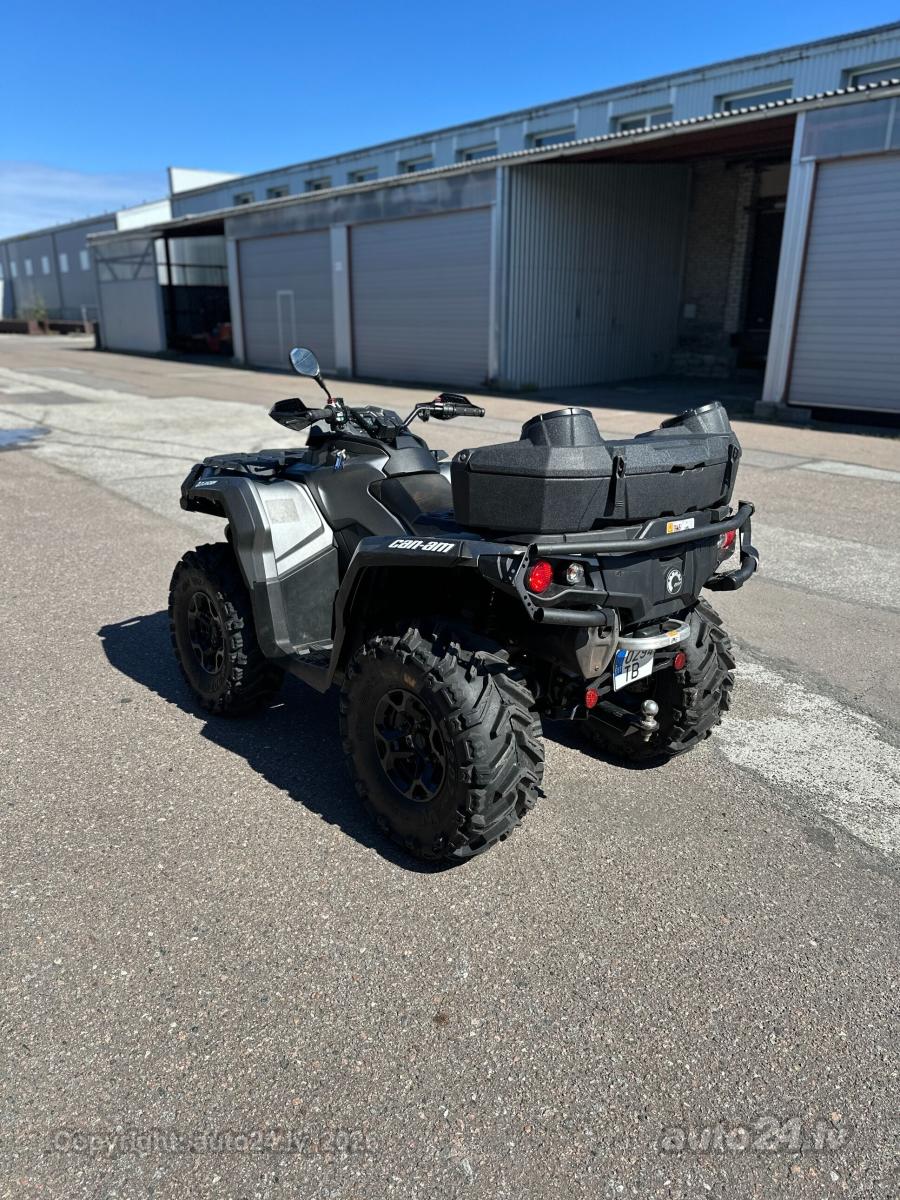 Pelēks Can-Am Outlander 2018 Tallina, ar dzinēja tilpumu 0.65 L un nobraukumu 1 tūkst. km par 8200 €, foto 6 vietnē AUTOMOTO.COM.LV