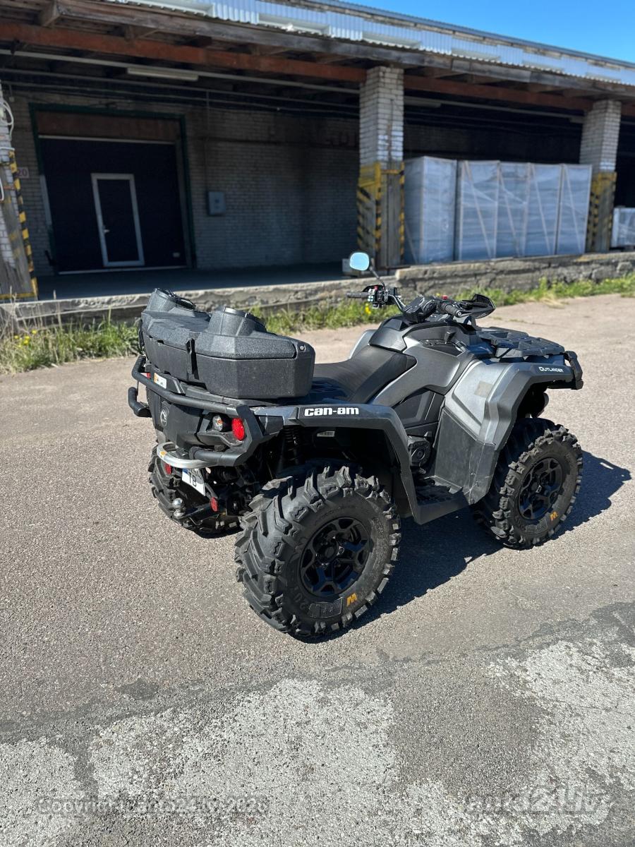 Pelēks Can-Am Outlander 2018 Tallina, ar dzinēja tilpumu 0.65 L un nobraukumu 1 tūkst. km par 8200 €, foto 7 vietnē AUTOMOTO.COM.LV