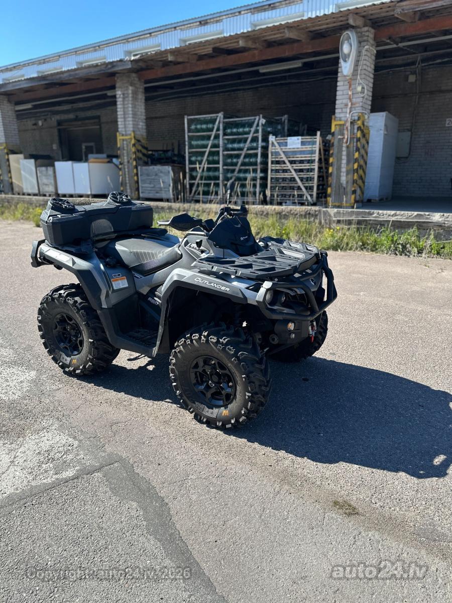 Pelēks Can-Am Outlander 2018 Tallina, ar dzinēja tilpumu 0.65 L un nobraukumu 1 tūkst. km par 8200 €, foto 9 vietnē AUTOMOTO.COM.LV