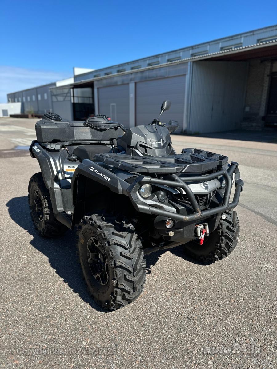 Pelēks Can-Am Outlander 2018 Tallina, ar dzinēja tilpumu 0.65 L un nobraukumu 1 tūkst. km par 8200 €, foto 11 vietnē AUTOMOTO.COM.LV