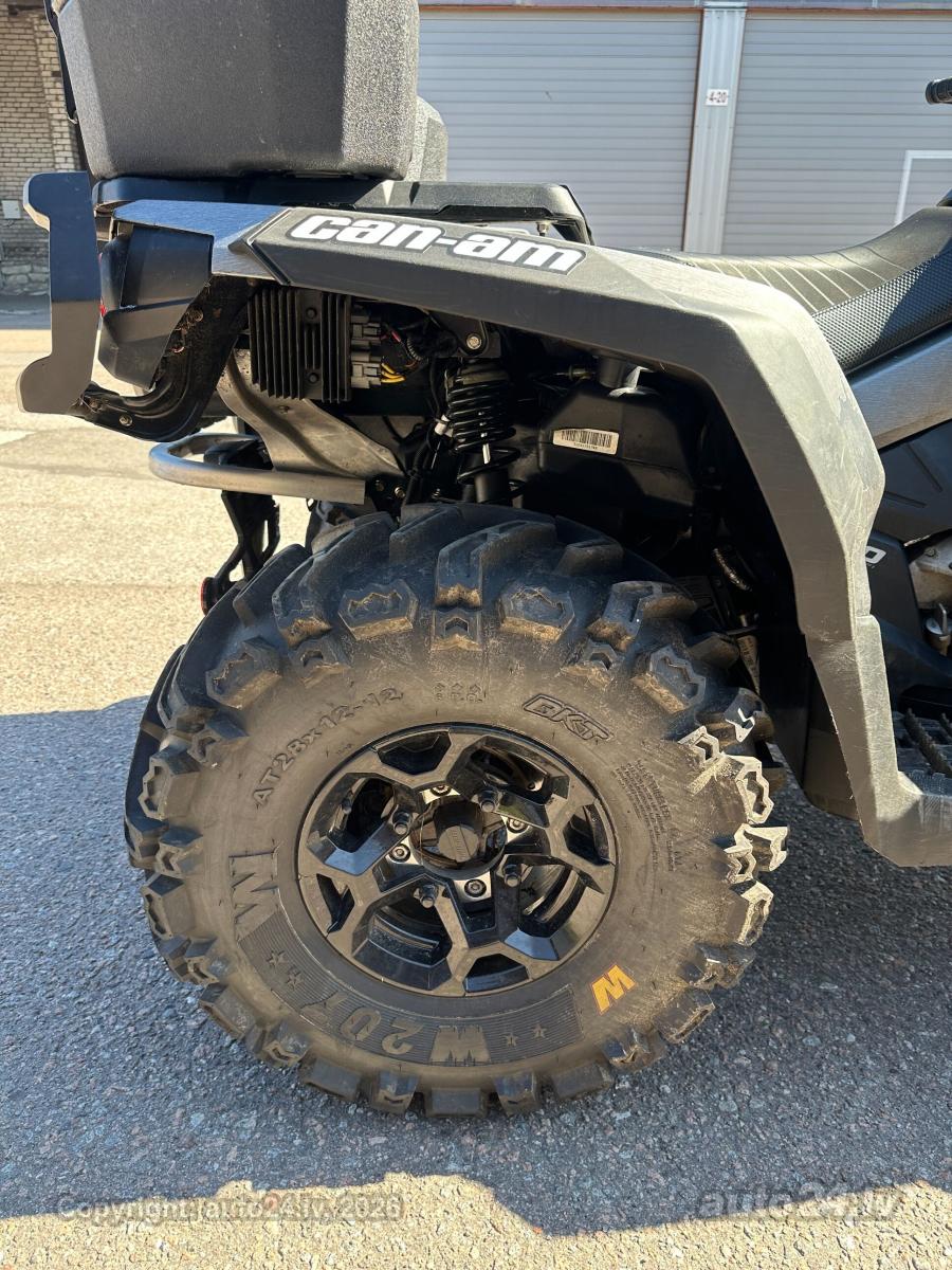 Pelēks Can-Am Outlander 2018 Tallina, ar dzinēja tilpumu 0.65 L un nobraukumu 1 tūkst. km par 8200 €, foto 13 vietnē AUTOMOTO.COM.LV