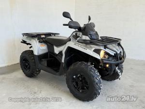 Grey Can-Am Outlander 2019 in Tallinn, with an engine capacity of 0.65 L and mileage of 7 thousand km for 5999 €, photo 3 on AUTOMOTO.COM.LV