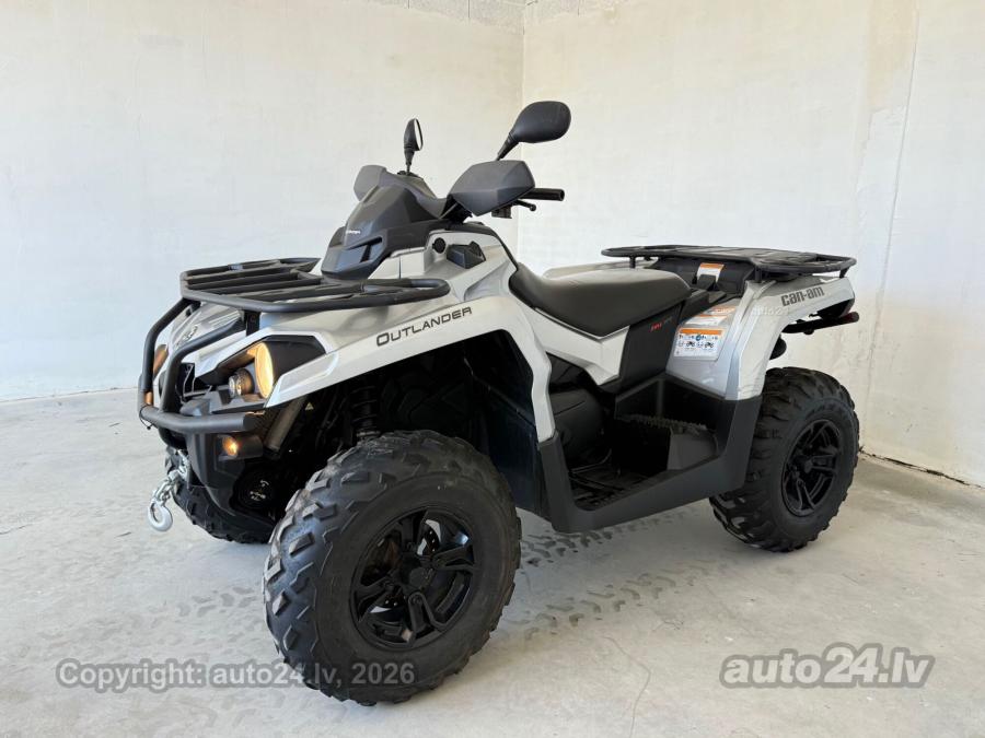 Grey Can-Am Outlander 2019 in Tallinn, with an engine capacity of 0.65 L and mileage of 7 thousand km for 5999 €, photo 5 on AUTOMOTO.COM.LV