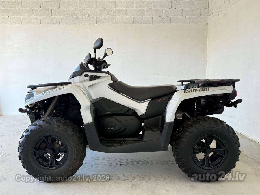 Grey Can-Am Outlander 2019 in Tallinn, with an engine capacity of 0.65 L and mileage of 7 thousand km for 5999 €, photo 6 on AUTOMOTO.COM.LV