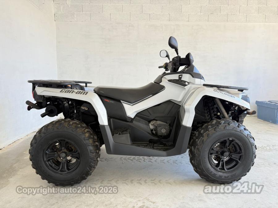 Grey Can-Am Outlander 2019 in Tallinn, with an engine capacity of 0.65 L and mileage of 7 thousand km for 5999 €, photo 7 on AUTOMOTO.COM.LV
