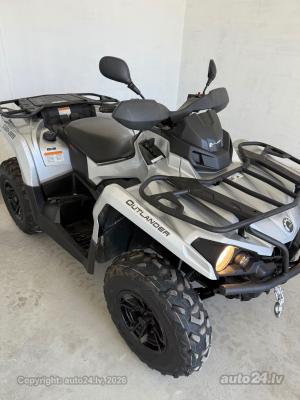 Grey Can-Am Outlander 2019 in Tallinn, with an engine capacity of 0.65 L and mileage of 7 thousand km for 5999 €, photo 8 on AUTOMOTO.COM.LV