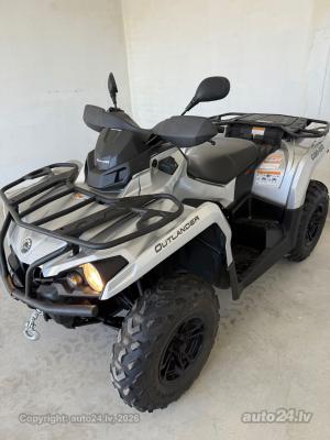 Grey Can-Am Outlander 2019 in Tallinn, with an engine capacity of 0.65 L and mileage of 7 thousand km for 5999 €, photo 9 on AUTOMOTO.COM.LV