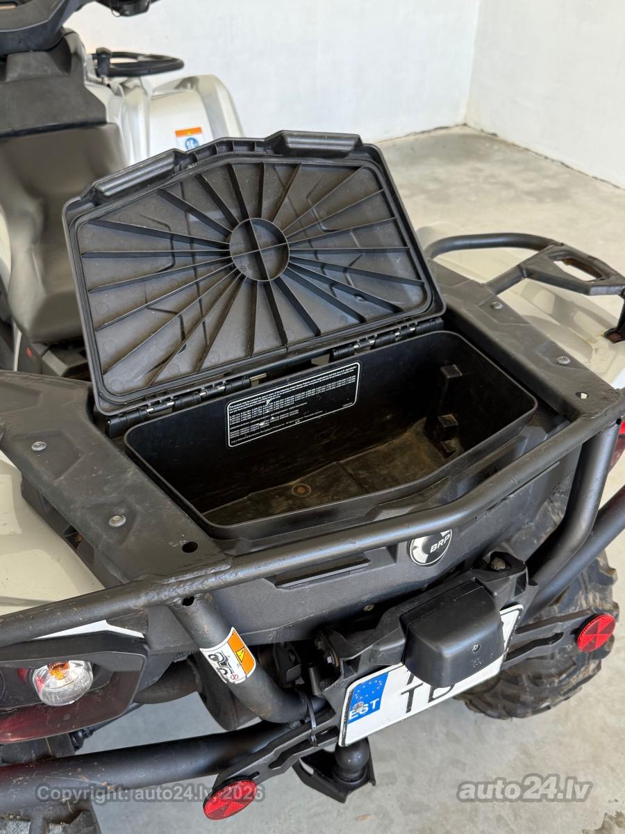 Grey Can-Am Outlander 2019 in Tallinn, with an engine capacity of 0.65 L and mileage of 7 thousand km for 5999 €, photo 15 on AUTOMOTO.COM.LV