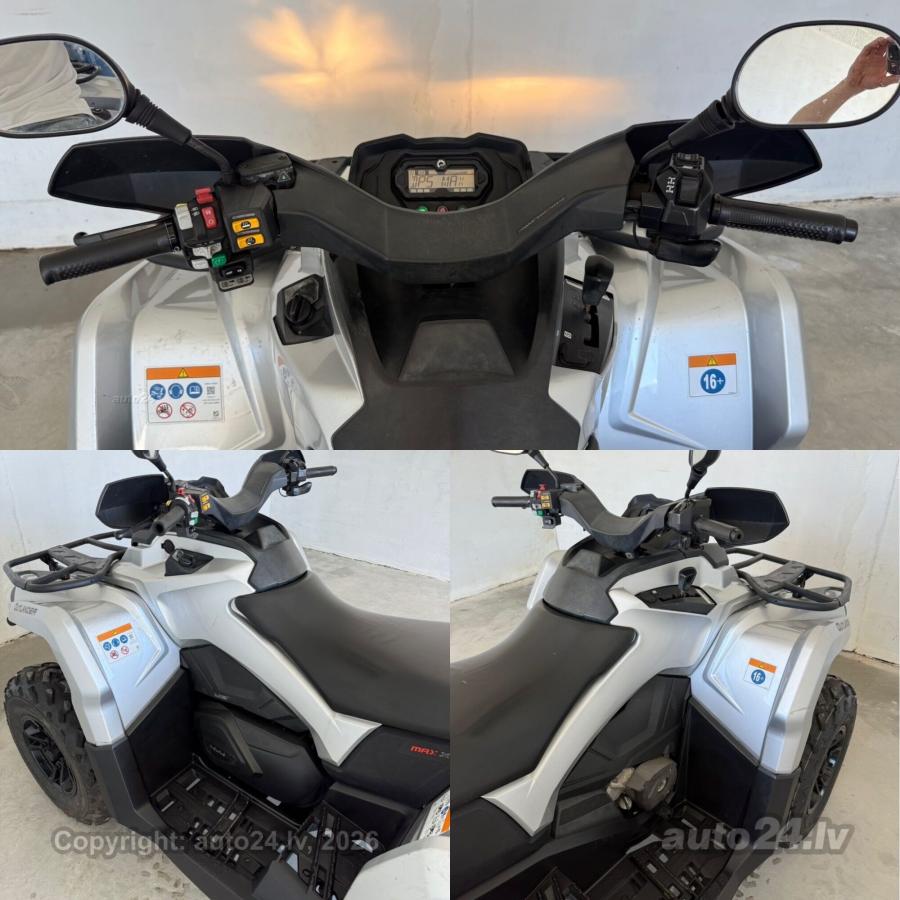 Grey Can-Am Outlander 2019 in Tallinn, with an engine capacity of 0.65 L and mileage of 7 thousand km for 5999 €, photo 18 on AUTOMOTO.COM.LV