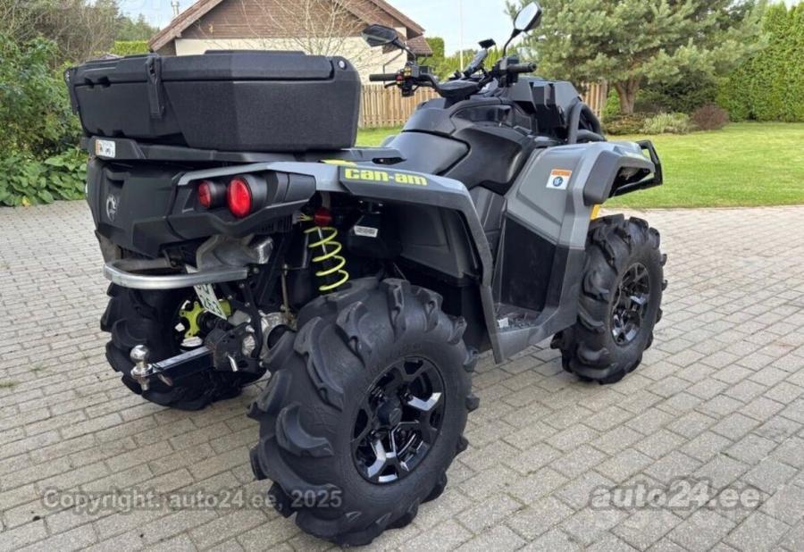 Grey Can-Am Outlander 2021 in Riga, with an engine capacity of 0.65 L and mileage of 3 thousand km for 9700 €, photo 2 on AUTOMOTO.COM.LV
