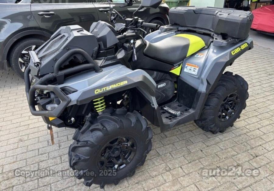 Grey Can-Am Outlander 2021 in Riga, with an engine capacity of 0.65 L and mileage of 3 thousand km for 9700 €, photo 8 on AUTOMOTO.COM.LV