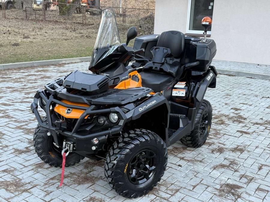 Черный Can-Am Outlander Max 2015 в Пренай, объемом двигателя 1.00 л и пробегом 3 тыс. км за 9650 €, фото 7 на AUTOMOTO.COM.LV