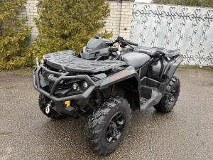 Black Can-Am Outlander Max 2016 in Kaunas, with an engine capacity of 0.65 L and mileage of 5 thousand km for 5400 €, photo  on AUTOMOTO.COM.LV