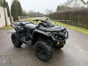 Черный Can-Am Outlander Max 2016 в Каунас, объемом двигателя 0.65 л и пробегом 5 тыс. км за 5400 €, фото 2 на AUTOMOTO.COM.LV