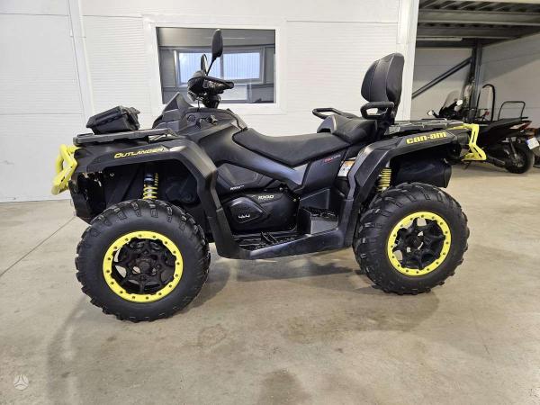 Melns Can-Am Outlander Max 2019 Marijampole, ar dzinēja tilpumu 1.00 L un nobraukumu 2 tūkst. km par 10500 €, foto 6 vietnē AUTOMOTO.COM.LV