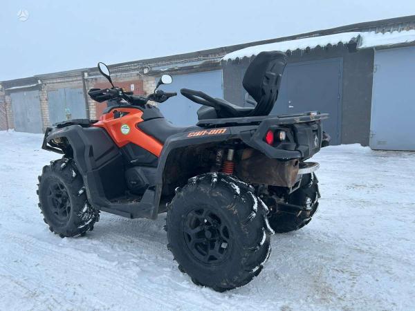 Melns Can-Am Outlander Max 2021 Tauragė, ar dzinēja tilpumu 0.98 L un nobraukumu 3 tūkst. km par 11200 €, foto 5 vietnē AUTOMOTO.COM.LV