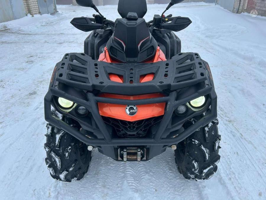 Black Can-Am Outlander Max 2021 in Taurage, with an engine capacity of 0.98 L and mileage of 3 thousand km for 11200 €, photo 6 on AUTOMOTO.COM.LV