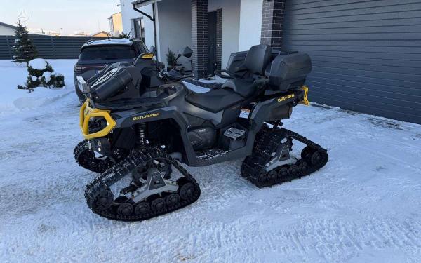Melns Can-Am Outlander Max 2023 Klaipėda, ar dzinēja tilpumu 1.00 L un nobraukumu 1 tūkst. km par 18500 €, foto 1 vietnē AUTOMOTO.COM.LV
