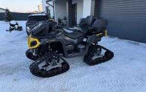 Black Can-Am Outlander Max 2023 in Klaipeda, with an engine capacity of 1.00 L and mileage of 1 thousand km for 18500 €, photo  on AUTOMOTO.COM.LV