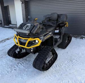 Melns Can-Am Outlander Max 2023 Klaipėda, ar dzinēja tilpumu 1.00 L un nobraukumu 1 tūkst. km par 18500 €, foto 4 vietnē AUTOMOTO.COM.LV