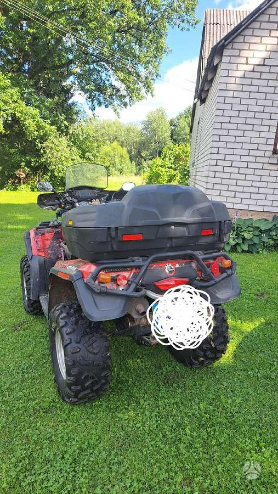 Brown Can-Am Outlander Max 2006 in Kelme, with an engine capacity of 0.80 L and mileage of 12 thousand km for 4800 €, photo 5 on AUTOMOTO.COM.LV