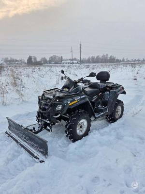 Green Can-Am Outlander Max 2007 in Panevezys, with an engine capacity of 0.80 L and mileage of 11 thousand km for 6800 €, photo 13 on AUTOMOTO.COM.LV