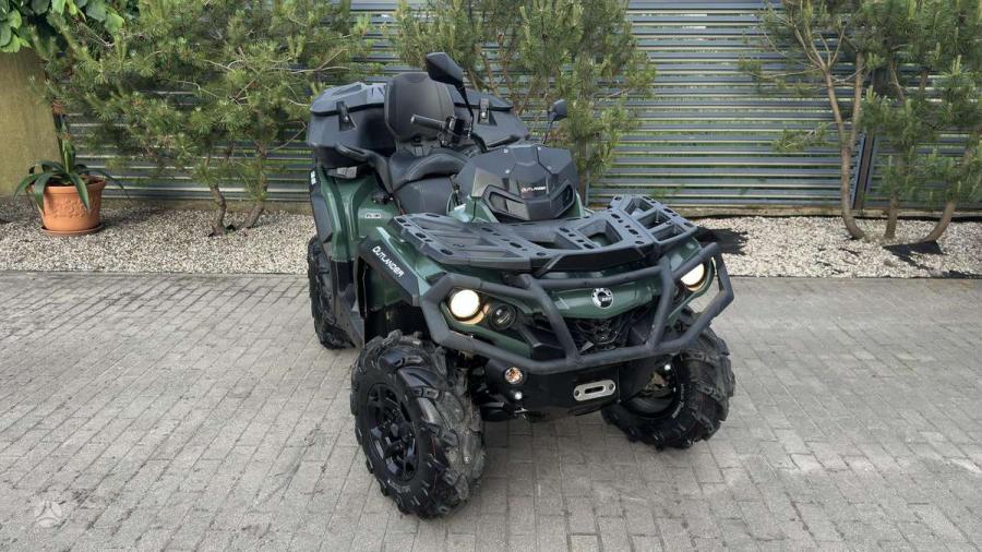 Зеленый Can-Am Outlander Max 2022 в Каунас, объемом двигателя 0.65 л и пробегом 8 тыс. км за 8000 €, фото 3 на AUTOMOTO.COM.LV