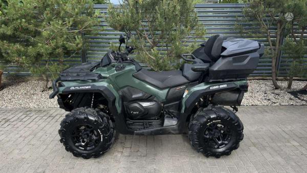 Зеленый Can-Am Outlander Max 2022 в Каунас, объемом двигателя 0.65 л и пробегом 8 тыс. км за 8000 €, фото 3 на AUTOMOTO.COM.LV