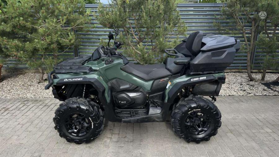 Зеленый Can-Am Outlander Max 2022 в Каунас, объемом двигателя 0.65 л и пробегом 8 тыс. км за 8000 €, фото 4 на AUTOMOTO.COM.LV