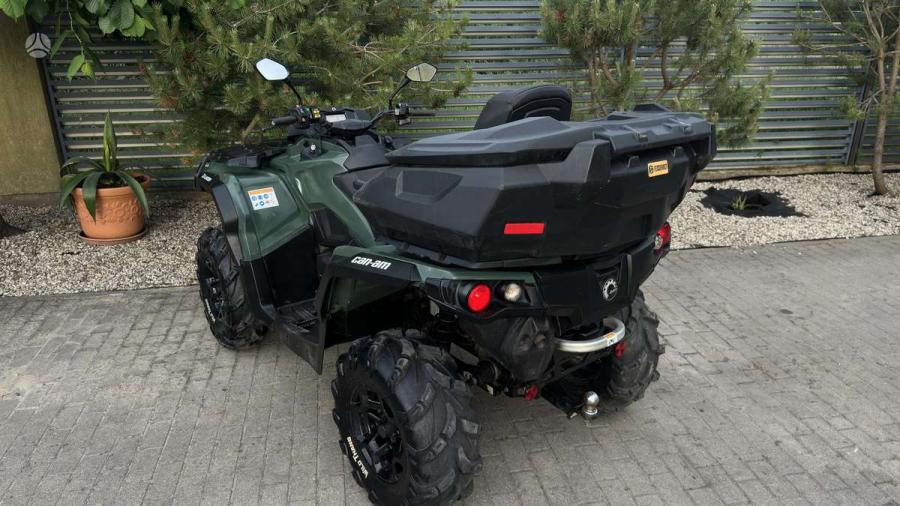 Зеленый Can-Am Outlander Max 2022 в Каунас, объемом двигателя 0.65 л и пробегом 8 тыс. км за 8000 €, фото 5 на AUTOMOTO.COM.LV