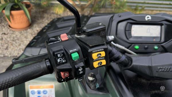Зеленый Can-Am Outlander Max 2022 в Каунас, объемом двигателя 0.65 л и пробегом 8 тыс. км за 8000 €, фото 9 на AUTOMOTO.COM.LV