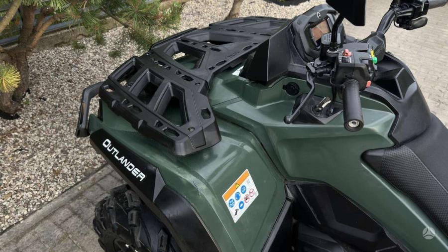 Зеленый Can-Am Outlander Max 2022 в Каунас, объемом двигателя 0.65 л и пробегом 8 тыс. км за 8000 €, фото 14 на AUTOMOTO.COM.LV