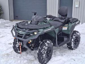 Зеленый Can-Am Outlander Max 2023 в Каунас, объемом двигателя 0.65 л и пробегом 676 тыс. км за 10700 €, фото  на AUTOMOTO.COM.LV