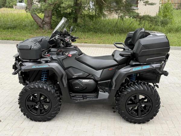 Серый Can-Am Outlander Max 2020 в Пренай, объемом двигателя 0.65 л и пробегом 8 тыс. км за 9350 €, фото 2 на AUTOMOTO.COM.LV