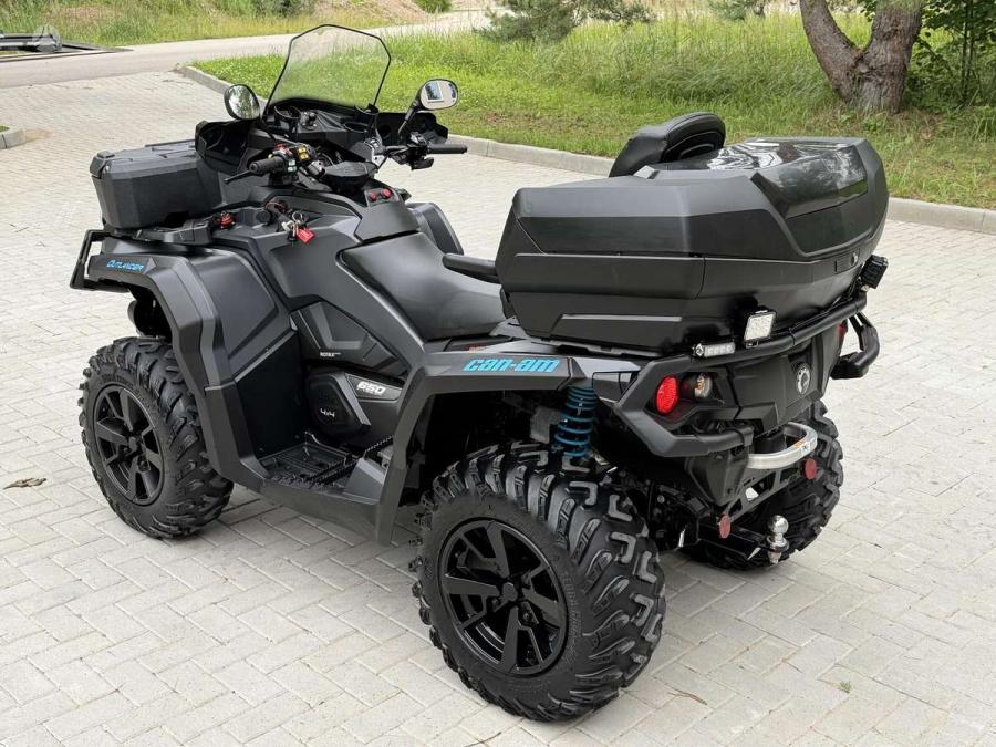 Серый Can-Am Outlander Max 2020 в Пренай, объемом двигателя 0.65 л и пробегом 8 тыс. км за 9350 €, фото 4 на AUTOMOTO.COM.LV
