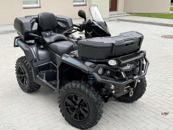 Серый Can-Am Outlander Max 2020 в Пренай, объемом двигателя 0.65 л и пробегом 8 тыс. км за 9350 €, фото 7 на AUTOMOTO.COM.LV