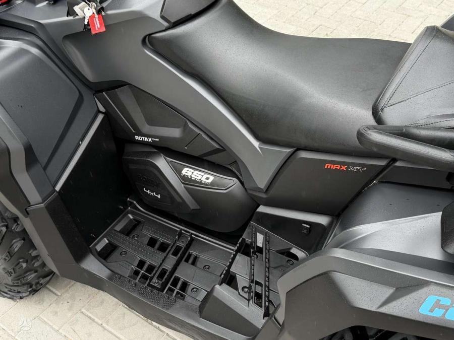 Серый Can-Am Outlander Max 2020 в Пренай, объемом двигателя 0.65 л и пробегом 8 тыс. км за 9350 €, фото 19 на AUTOMOTO.COM.LV