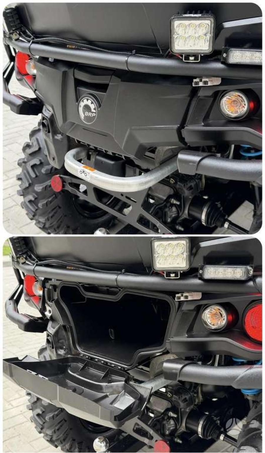 Серый Can-Am Outlander Max 2020 в Пренай, объемом двигателя 0.65 л и пробегом 8 тыс. км за 9350 €, фото 24 на AUTOMOTO.COM.LV