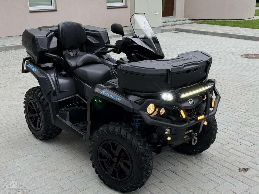 Серый Can-Am Outlander Max 2020 в Пренай, объемом двигателя 0.65 л и пробегом 8 тыс. км за 9350 €, фото 27 на AUTOMOTO.COM.LV