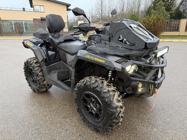 Grey Can-Am Outlander Max 2022 in Taurage, with an engine capacity of 0.98 L and mileage of 9 thousand km for 14200 €, photo 11 on AUTOMOTO.COM.LV
